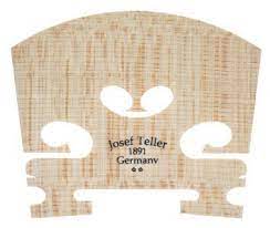 Josef Teller 4/4 violin bridge cut or 3/4 size violin bridge uncut ...