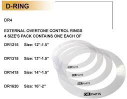 Dr Parts Drum E ring set- TE-DR4 – Thundercloud Music Store