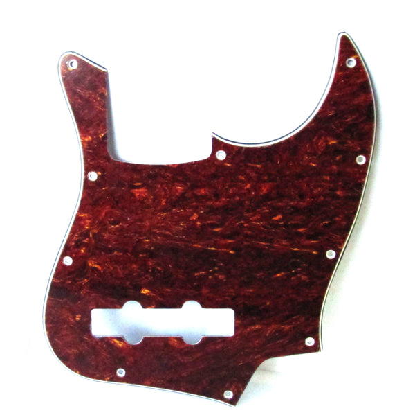 Pickguard 4-String Jazz Bass Style tortoise shell – Thundercloud Music ...
