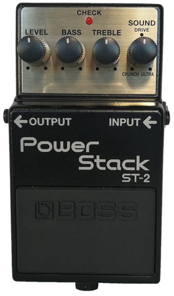 Boss Power Stack Pedal ST-2 – Thundercloud Music Store